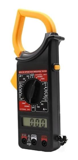 Multímetro Voltímetro Amperímetro Ohmímetro Multifuncional - Clamp ...