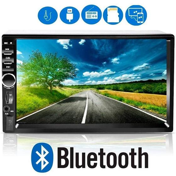 Multimídia Automotivo Mp5 Com Tela De 7 Bluetooth Usb Fm 12V - Multimp5 - Central Multimídia ...