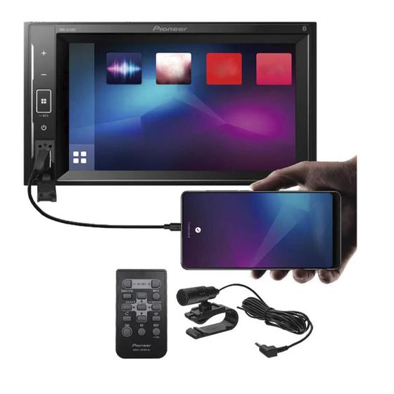 Multimídia DMH-A248BTD Receiver Com Tela Touch 6.2 Polegadas Hands-Free ...