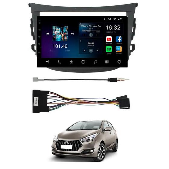 Multimídia HB20 2013 2014 2015 2016 2017 2018 2019 Tela 7''Atom Core CarPlay+ Android Auto Gps ...