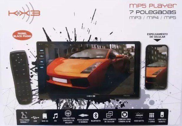 Multimidia kx3 mp5 esp 4x50 krc2000 - Central Multimídia Automotiva - Magazine Luiza