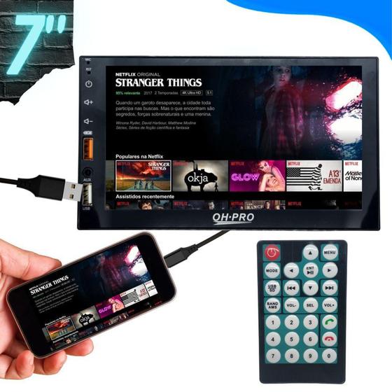 Multimídia Mp5 Player 2 Din Com Espelhamento Android Ios Bt - CARDAD - OH PRO - Central ...