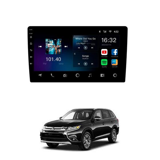 Multimídia Outlander 2013 2014 2015 2016 2017 2018 2019 2020 Tela de 9" Atom Core G3 2GB CarPlay ...