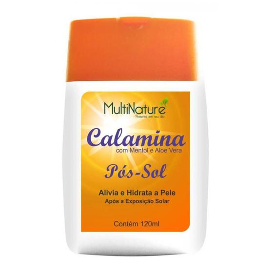 Multinature Calamina Loção 120Ml - Pós Sol - Magazine Luiza