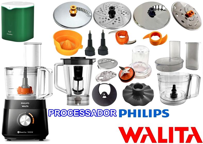 Multiprocessador 220v 1000w com 20 Itens com 2 Anos Garantia cortesia ...