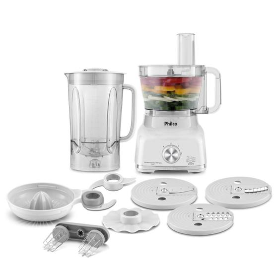 Multiprocessador Philco PMP1600 9 em 1 1400W - Branco - Processador ...