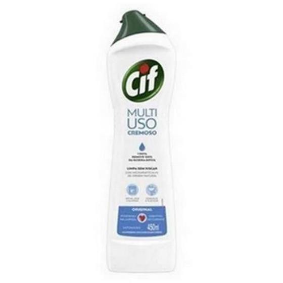 Multiuso Cremoso Cif Original 450 ML - Incolor - UNILEVER - Sapólio ...
