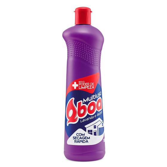 Multiuso Qboa Lavanda e Ácool 500ml - Limpador Multiuso - Magazine Luiza