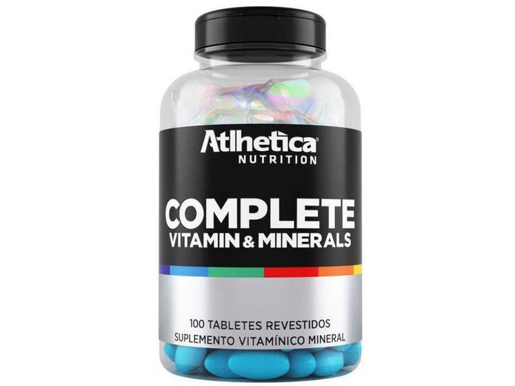 Multivitamínico Atlhetica Nutrition Complete - 100 Tabletes ...