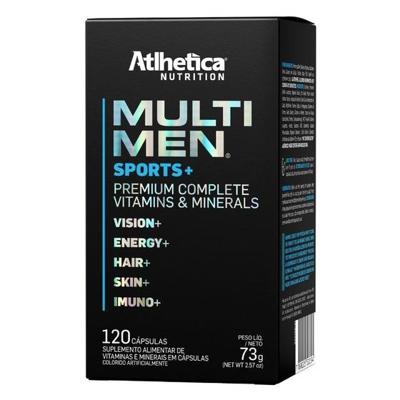 Multivitamínico Multi Men Sports+ 120 Atlhetica Nutrition ...