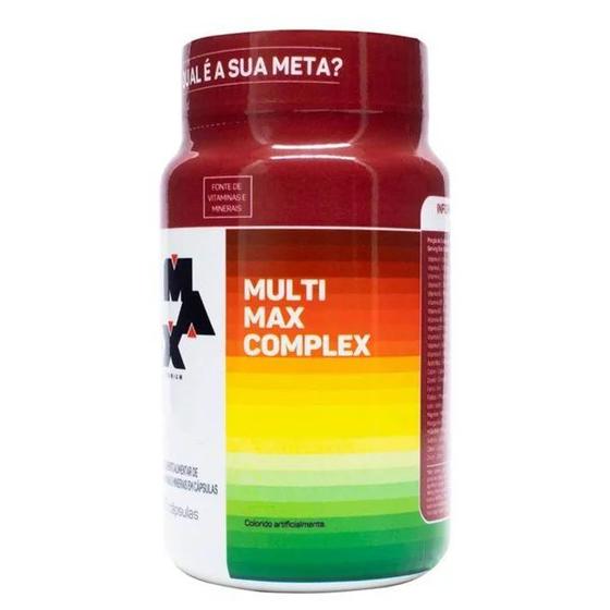 Multivitamínico Multimax Complex Max Titanium - 90 Cápsulas - Multivitamínico / Polivitamínico ...