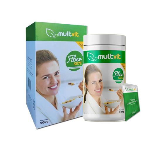Multvit Fiber 7 - 500g - Multivit - Multivitamínico / Polivitamínico ...