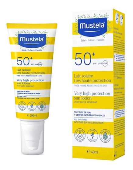 Mustela Protetor Solar Infantil Facial Loção Fps50 40ml - Protetor ...