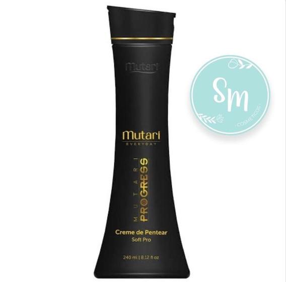 Mutari Progress Creme de Pentear 240ml - Creme de Pentear - Magazine Luiza