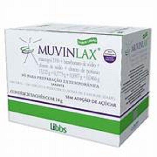 Muvinlax laxante 20 sachê 14g - LIBBS - Aparelhos de Higiene Bucal ...
