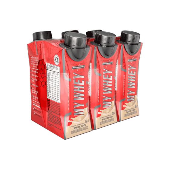 My Whey Integral Médica 250ml Pack Com 6 Unidades Escolha Seu Sabor Whey Protein