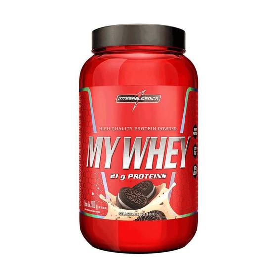 My Whey Shake Concentrado Cookies 900g Pote - Integralmédica - Whey ...