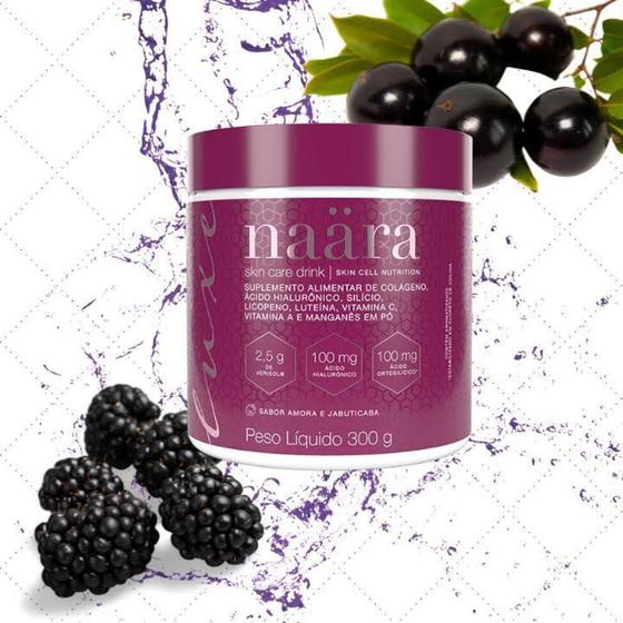 Naara Luxe Skin Care Drink Amora e Jabuticaba 300g - Bebida Energética ...