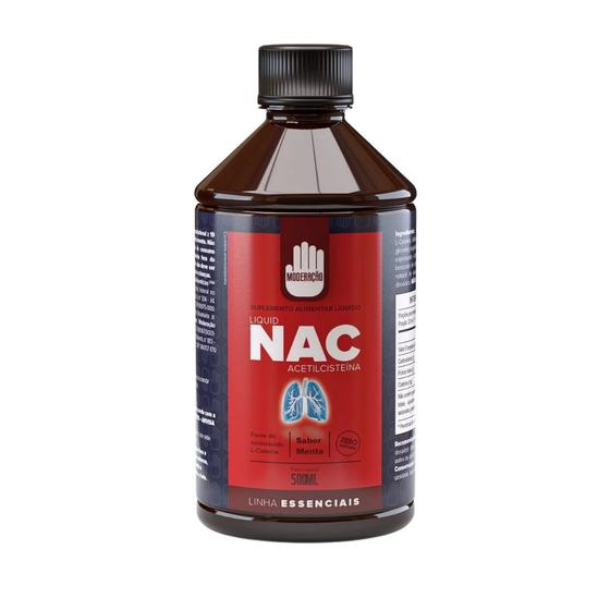 Nac acetyl cysteine Líquido 500ml - Lançamento - Moderação - Acessórios ...