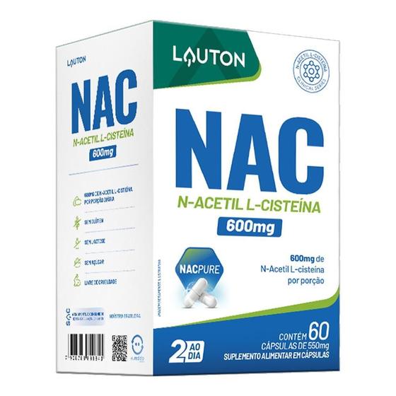 Nac n com 60 cápsulas - LAUTON - Multivitamínico / Polivitamínico - Magazine Luiza