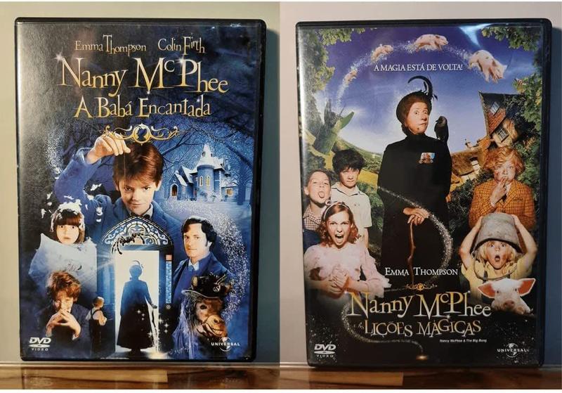 NANNY MCPHEE A BABA ENCANTADA 1 2 dvd ORIGINAL LACRADO - universal - Revista HQ - Magazine Luiza
