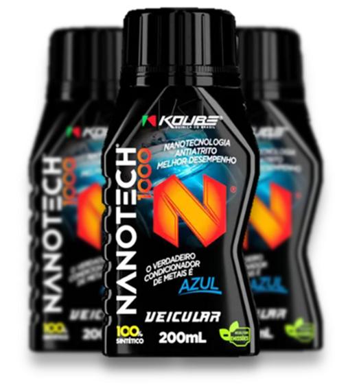 Nanotech - Condicionador de metal (Unidade) - Koube - Condicionador de Metais para Carro ...