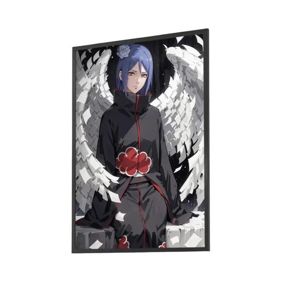 NARUTO Konan Retro Kraft Papel Poster Adesivo DIY Arte Estética Pintura ...