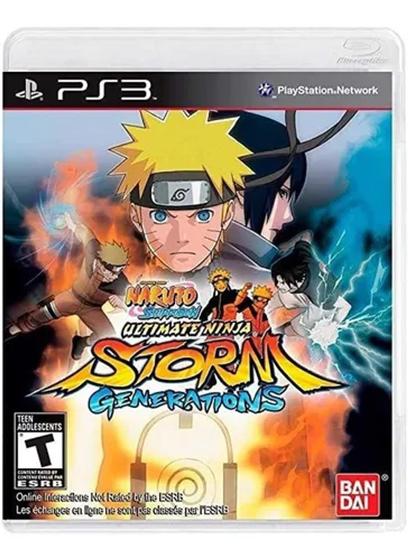 Naruto Shippuden Ultimate Ninja Storm Generations - PS3 - Mídia Física ...