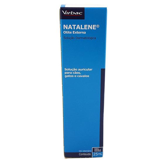 Natalene 25ml Virbac Tratamento Cães E Gatos - Otológico - Magazine Luiza