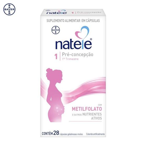 Natele 1 Pré-Concepção 28 Cápsulas Gelatinosas Moles - Produtos para ...