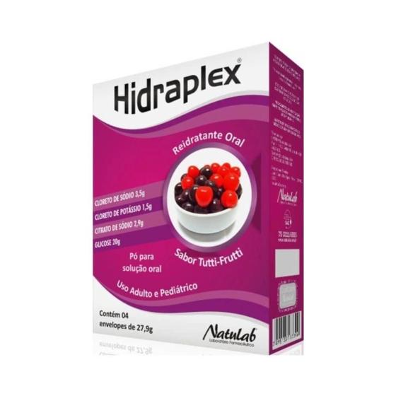 Natulab Hidraplex Envelope Em Pó Tutti Fruti C/4 - Produtos para ...