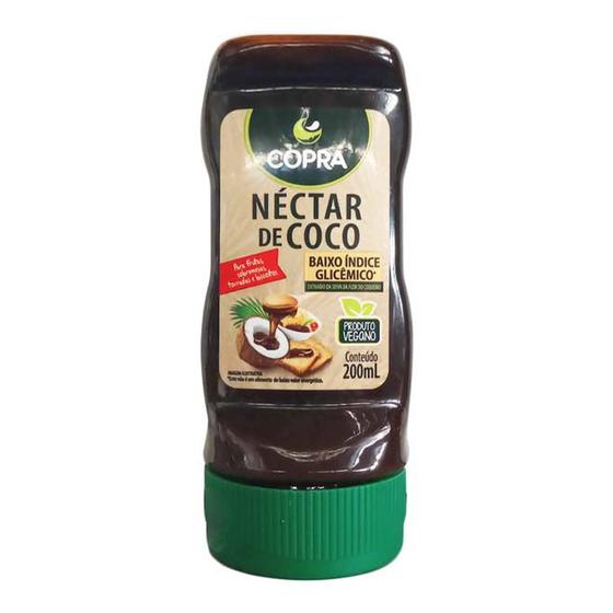 Néctar de Coco - Baixo Índice Glicêmico - Vegano 200ml - Copra ...