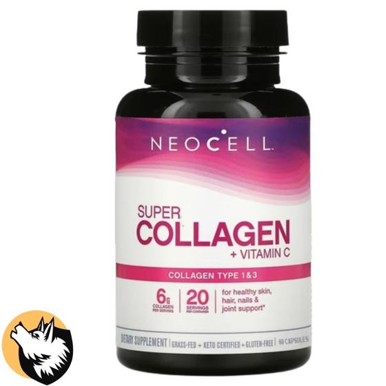 NeoCell Super Collagen + Vitamin C & Biotin 60un - Colágeno - Magazine ...