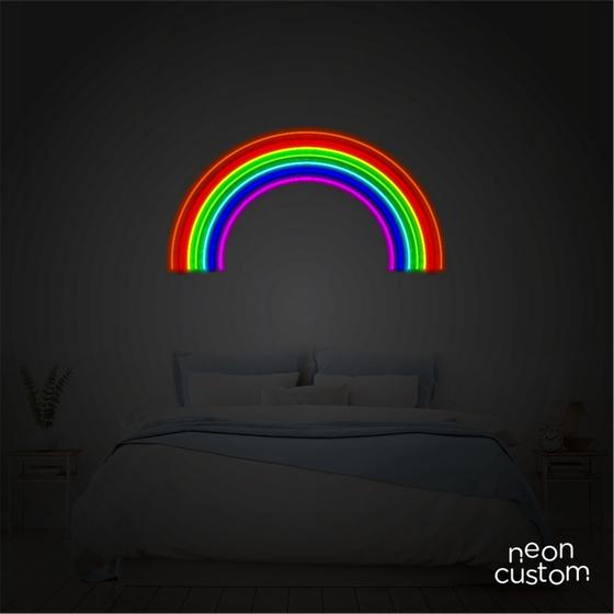Neon Led Arco-Íris - NeonCustom - Letreiro / Painel Luminoso - Magazine ...