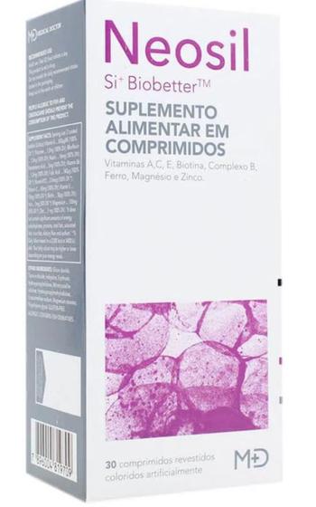Neosil 50mg com 30 comprimidos - Colágeno - Magazine Luiza