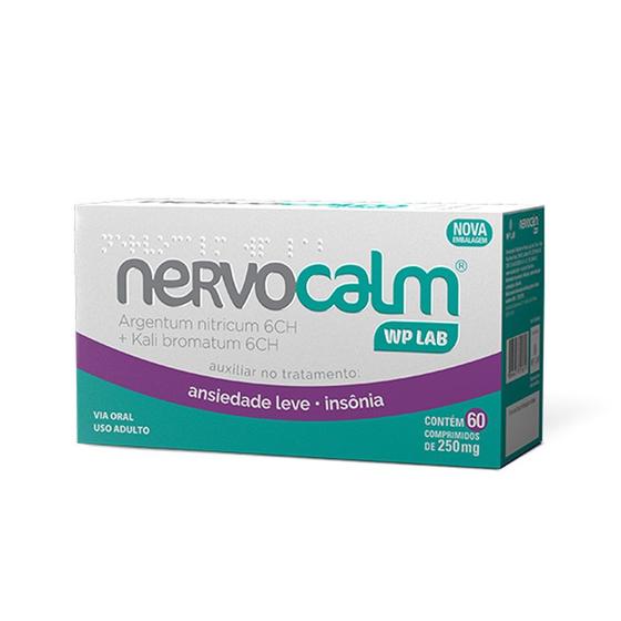 Nervocalm 250mg com 60 comprimidos - Medicamentos - Magazine Luiza
