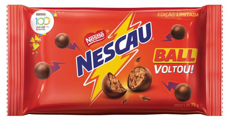 Nescau Ball Caixa 900G Com 12 Packs De 75G - Nestle - No Magalu ...