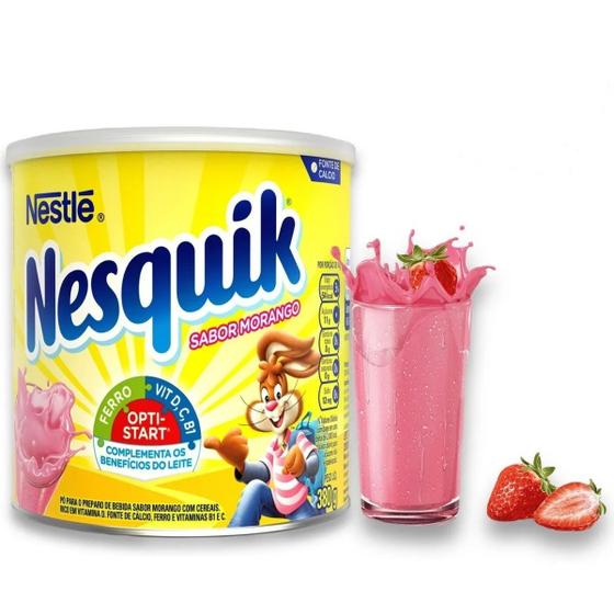 NESQUIK 380g NESTLÉ BEBIDA LACTEA EM PÓ - Achocolatado - Magazine Luiza