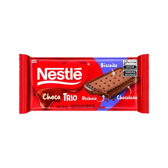 Nestle Choco Trio 90gr Chocolate - Chocolate / Barra de Chocolate ...