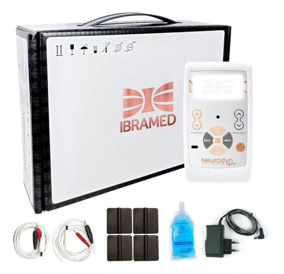 Neurodyn Portable System 5 Correntes Ibramed 2 Canais com Bateria ...