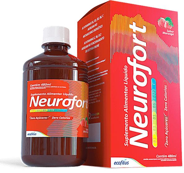 Neurofort suplemento alimentar líquido - Ecofitus - Cálcio - Magazine Luiza