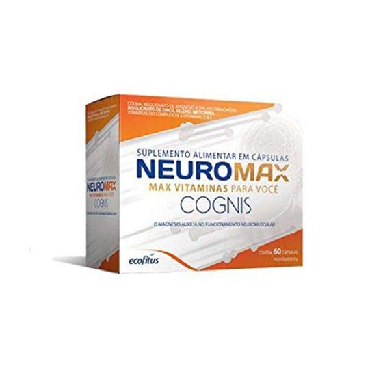 Neuromax Cognis Ecofitus 60 Compr - Multivitamínico / Polivitamínico ...