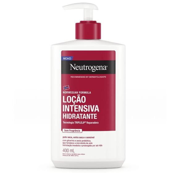 Neutrogena Norwegian Loção Intensiva Hidratante Sem Fragrância 500ml ...