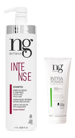 Ng De France Kit Shampoo Intense 1l + Intra Power 200g - Shampoo ...