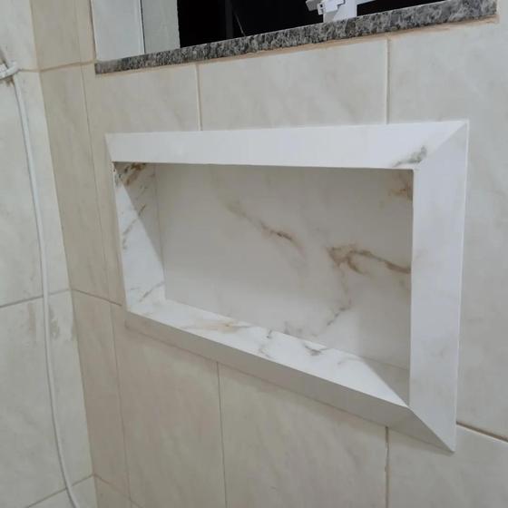 Nicho de porcelanato - PORCELANATARIA CRIATIVA - No Magalu - Magazine Luiza