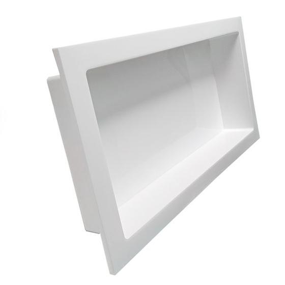 Nicho Para Box De Banheiro De Embutir 30x60 Branco Brilhante Eterfran ...