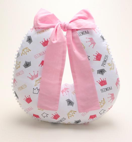 Ninho Redutor De Berço Almofada De Amamentação Trocador Cômoda Princess ...