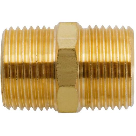 Niple de redução 1" x 3x4" rosca npt (macho x macho) - Lubefer - Niple ...