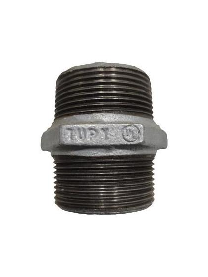 Niple Duplo Galvanizado 1.1/2" Tupy Bsp - Niple Hidráulico - Magazine Luiza