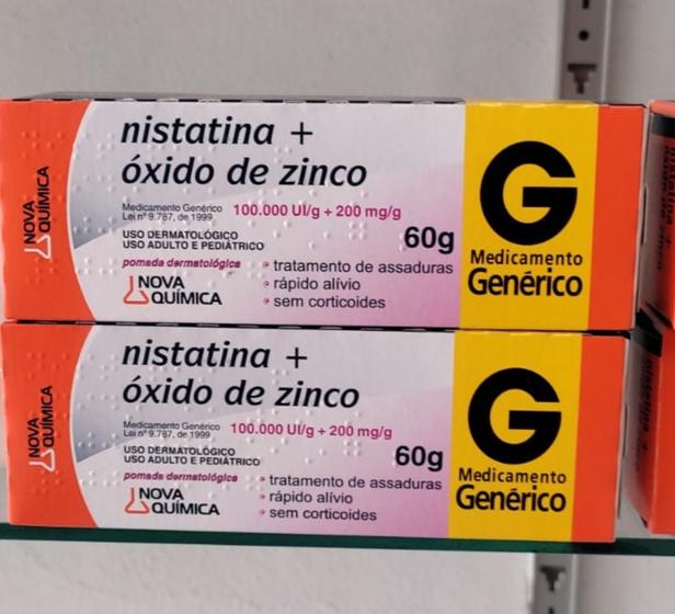 Nistantina + óxido de zinco tratamento de assaduras - Farma - Creme ...